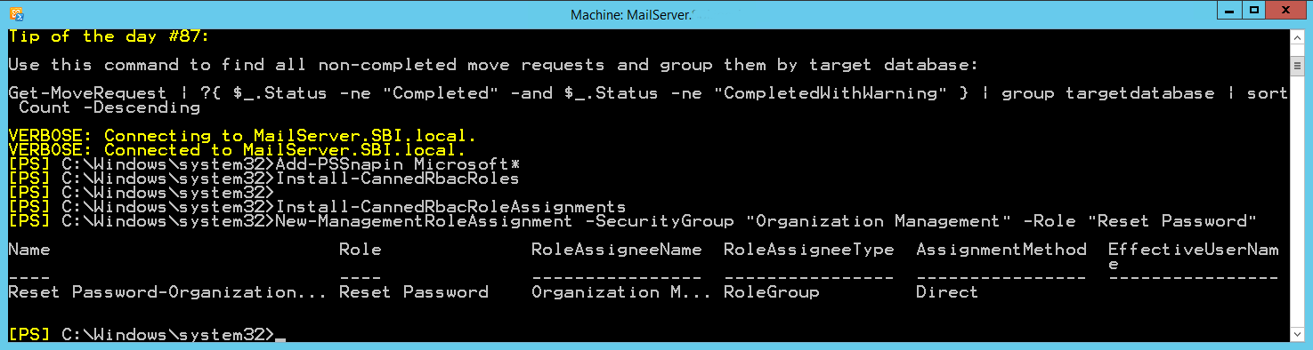 Enable Password Reset Feature on Exchange 2013 - Bogdan's website Enable Password Reset Feature on Exchange 2013 - Bogdan's website